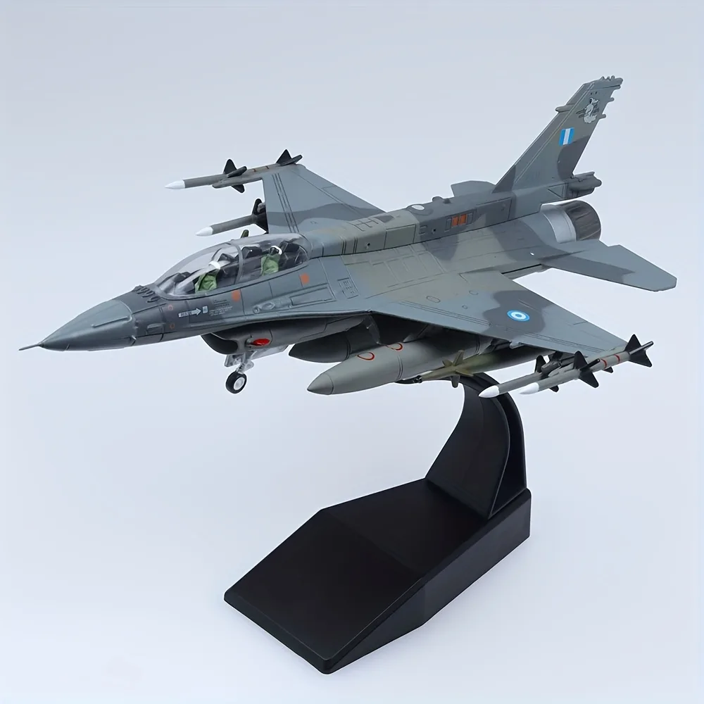 Metal 1u002F72 Scale F16D Fighter Jet Plane Model - Diecast Aircraft ...